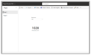Power BI Alerts with Power Automate | WinWire Blog