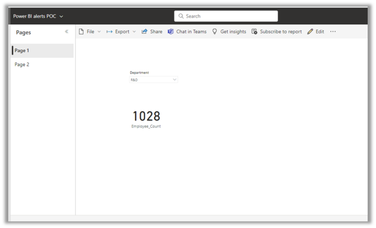 Power BI Alerts with Power Automate | WinWire Blog