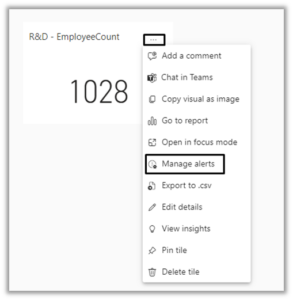 Power BI Alerts with Power Automate | WinWire Blog
